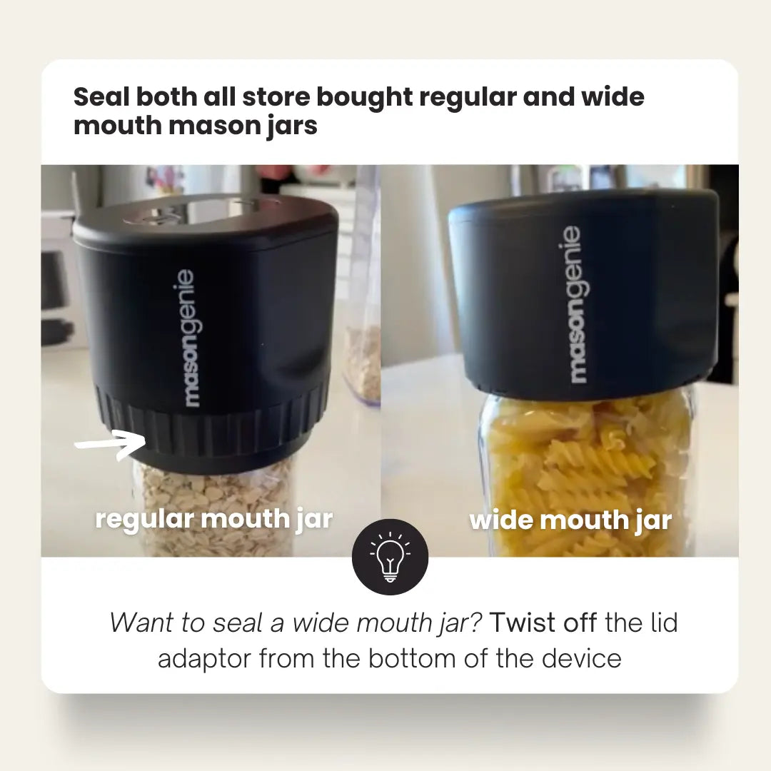 Mason Genie™ Vacuum Sealer Kit